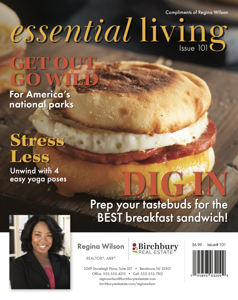 Your own personally branded magazine – Essential Living